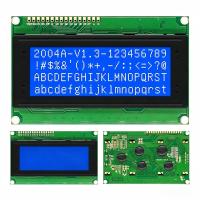 China YD STN LCD Display Module 20x4 Character Blue Screen 5V 98x60mm Industrial Dot Matrix for sale