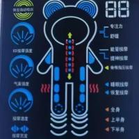 China YD VA Black Background with White Characters 66*60 Display Screen for sale