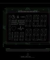 China YS Brand ODM 3.14 Inch VA Medical Display Screen 300 Brightness USB Interface -30C to 80C for sale