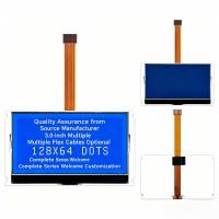 China 3.5 inch 128x64 COG LCD Display Module SPI Interface ST7565R Driver IC 3.3V for sale