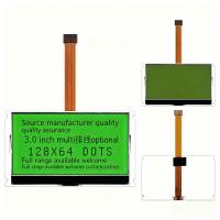 China 3.5 inch 128x64 COG LCD Display Module SPI Interface ST7565R Driver IC 3.3V for sale