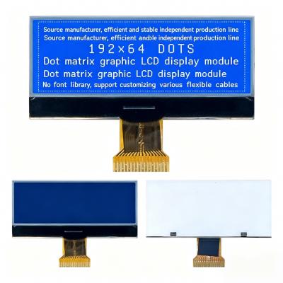 China 2.1 Inch COG 128x64 LCD Display Module 3.3V Black Screen ST7565R SPI Industrial Grade for sale