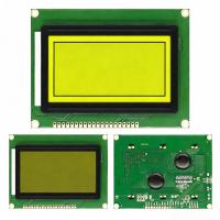China 12864B Blue-Yellow Dot Matrix LCD Module 5V COBA Chip Industrial Grade 4.78 Inch for sale