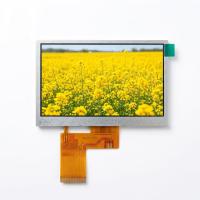 China 5 inch IPS LCD Module 800x480 LVDS Interface High Brightness 450cd/m2 LED Display for sale