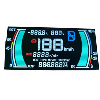 China HTN Type Display Screen for Exercise Equipment Treadmill Spinning Bike 80 Degree View IP65 for sale
