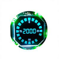 China YS VA Negative Segment LCD Display Panel 42x47.6x2.1mm Wall Mount 6 O'clock Viewing Transmissive for sale