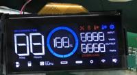 China YaoDa VA LCD Display Screen 65x35x2.8mm for Outdoor Power Supply Inverter for sale