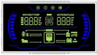 China YaoDa VA LCD Display Screen 65x35x2.8mm for Outdoor Power Supply Inverter for sale