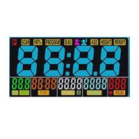 China YaoDa Customized VA Multi-Color Screen Printing Display 0.28-8 Inch for Treadmill Fitness Equipment for sale