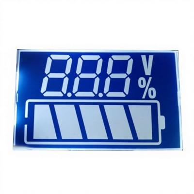 China YD TN Type Soldering Mounted Transflective Polarizer Custom Size 160 Degree Viewing Angle LCD Display for sale
