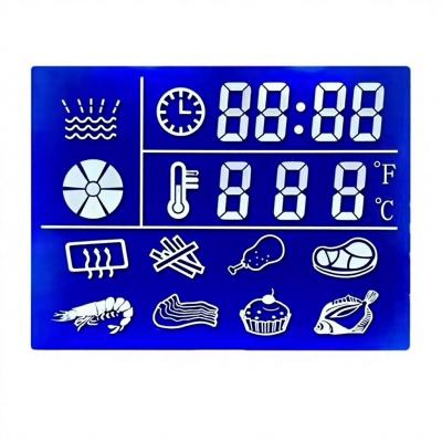 China STN Blue Film Display Screen for sale