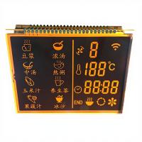 China Orange Background with Black Field Code Display Screen for sale
