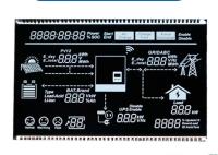 China Internet of Things Display Screen with White LED Backlight 300cd/m2 Brightness I2C Interface Customizable Size for sale