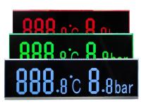 China Internet of Things Display Screen with White LED Backlight 300cd/m2 Brightness I2C Interface Customizable Size for sale