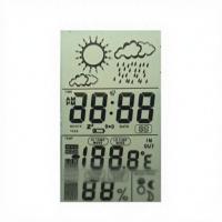 China Indoor Outdoor Temperature Humidity Meter Display Screen LCD Module 60K Monthly Capacity for sale