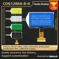 China YD COG12864 Blue 3.3V LCD Graphic Display 128x64 ST7567 Driver IC 65x37.35mm for sale