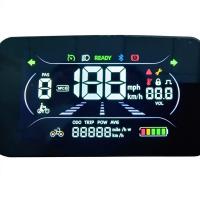 China VALCD 1.0 Inch TN LCD Display for Electric Vehicle Motorcycle Instrument Panel 6 O'Clock View for sale