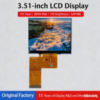 China 3.5 Inch IPS TFT LCD Screen 640x480 RGB 40 Pin Interface Industrial Display 700 cd/m2 for sale