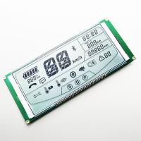 China Customized Genyu TN/HTN Segment Display 7-Segment 26-Pin Meter Display with 128x64 Resolution LCD 65x25mm Screen Customized Icon for sale