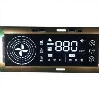 China Customized Genyu TN/HTN Segment Display 7-Segment 26-Pin Meter Display with 128x64 Resolution LCD 65x25mm Screen Customized Icon for sale