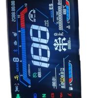 China Segmented VALCD Liquid Crystal Display  Electric Vehicle and Motorcycle Instrument Panel LCD Liquid Crystal Display for sale