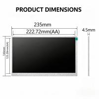 China 10.1 Inch IPS Display 720x1280 Resolution MIPI Interface 400 Lumen 30 Pin Connector for sale