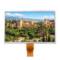 China 10.1 Inch IPS LCD Display 1024x600 RGB Interface 550 cd/m² Brightness 50 Pin Connector for sale