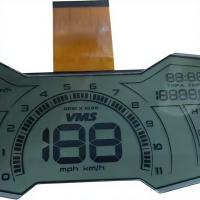 China Customized Segmented VALCD Liquid Crystal Display for Electric Vehicles and Motorcycles' Instrument Panels for sale
