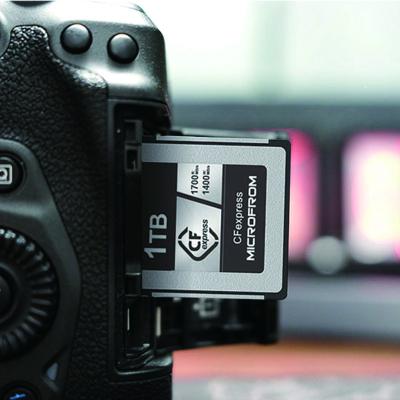China Compact Cfexpress Card Type B , 128gb 1700mb/S Cf Flash Card for sale