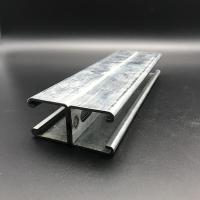 China Back to Back 41x123 C Channel Electrical Galvanized Slotted Unistrut Channel for sale