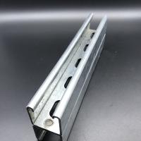 China Back to Back 41x123 C Channel Electrical Galvanized Slotted Unistrut Channel for sale