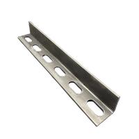 China 41x41 Electrical Galvanized Perforated Strut Angle Channel Rail for sale