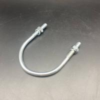 China Stainless Steel Round Head Custom U Bolt with Plate for sale