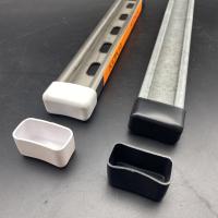 China 41x21 Unistrut upvc Channel End Cap Diverse Size Strut Cap for sale