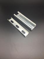 China C Profile Electrical Galvanized 1 58 Slotted Solid Unistrut Strut Channel for sale