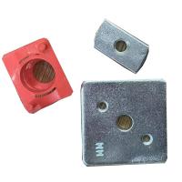 China Spring nut & washer combo Galvanized Steel m6 m8 Channel Nut with washer for sale