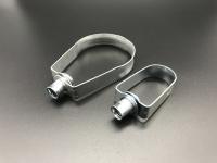 China Custom Size 1/2'' 8'' Loop Hanger Galvanized Steel Strut Loop Hanger for sale