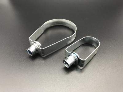 China Custom Size 1/2'' 8'' Loop Hanger Galvanized Steel Strut Loop Hanger for sale