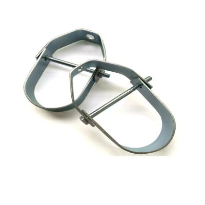 China Customized Size 3/4'' 24'' Electrical Zinc Clevis Hanger for sale