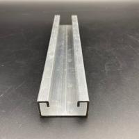 China C Profile Channel Aluminum Plain 3m 6m Unistrut Channel for sale