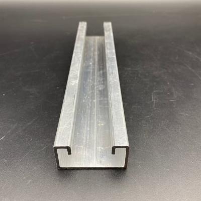 China C Profile Channel Aluminum Plain 3m 6m Unistrut Channel for sale