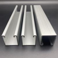 China C Profile Channel Aluminum Plain 3m 6m Unistrut Channel for sale