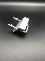 China Custom Electrical Zinc U Bolt Beam Clamp for 41x41Strut Channel for sale