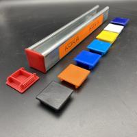 China Custom Color Size 41x41 41x62 41x21 Rubber PVC Unistrut End Caps for sale