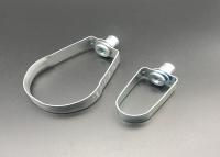 China Pear Shape Electrical Galvanized Strut Loop Hanger for sale