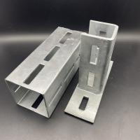 China Heavy Duty Metal 50x50x3 Square Channel Steel Profile Rail for sale