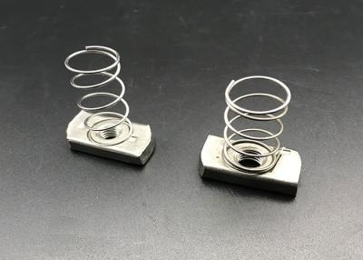 China Wholesale Electrical Zinc m8 m10 m12 Unistrut Nuts with Regular Spring for sale