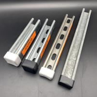 China Manufacturer PVC 41x41 41x21 Plastic Strut End Caps for sale