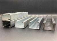 China Electrical Galvanized 41x41 41x62 Slotted Plain Strut Channel for sale