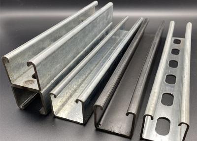 China High Zinc Layer 3m 6m Slotted Unistrut Strut Channel for sale